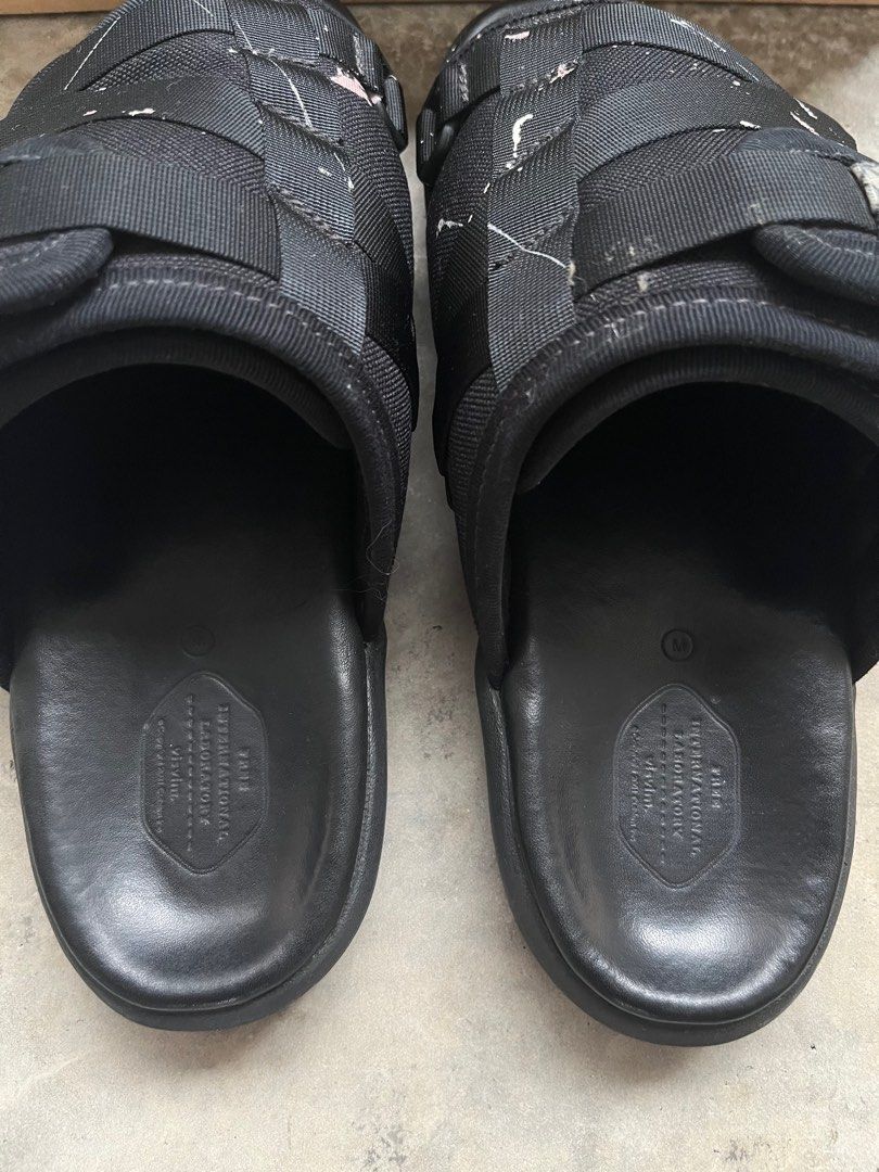 Visvim ICT Christo Paint Splatter, Men's Fashion, Footwear, Flipflops ...