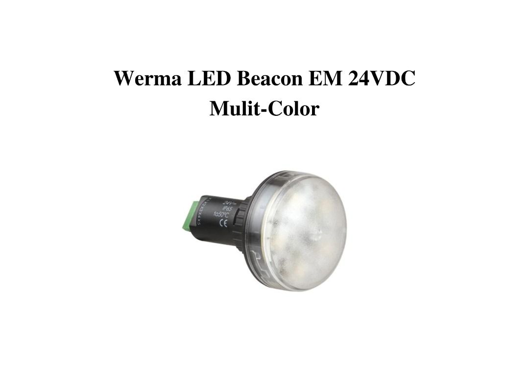 Werma LED Beacon EM 24VDC Mulit-Color, Commercial & Industrial ...