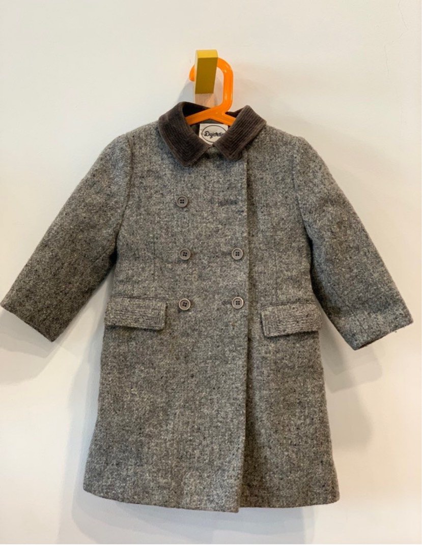 Wool Winter Coat Harris Tweed, Babies & Kids, Babies & Kids Fashion on ...
