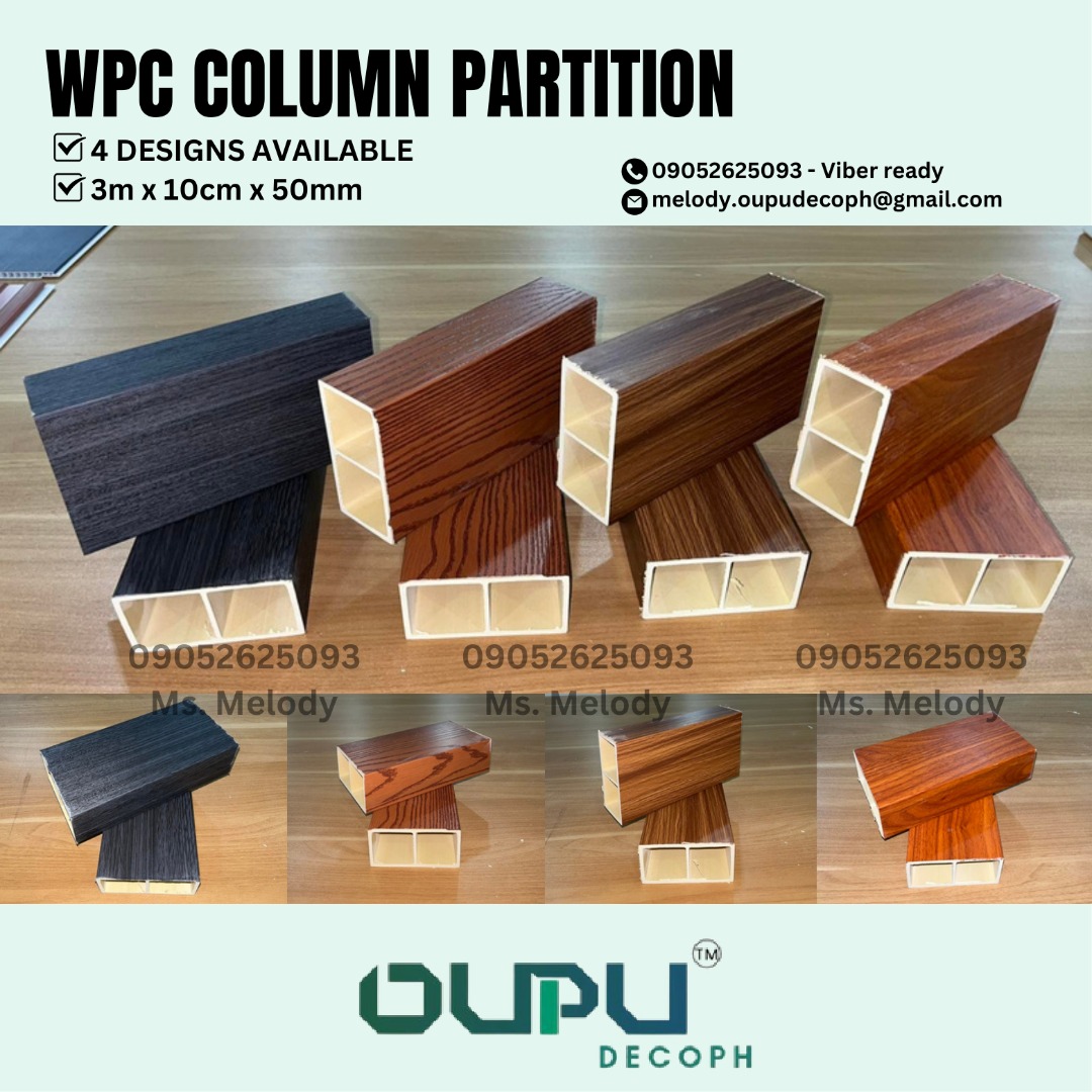 WPC COLUMN PARTITION, Commercial & Industrial, Construction & Building ...