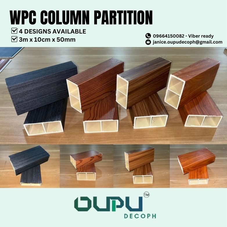 WPC WALL COLUMN PARTITIONS, Furniture & Home Living, Home Decor, Other ...