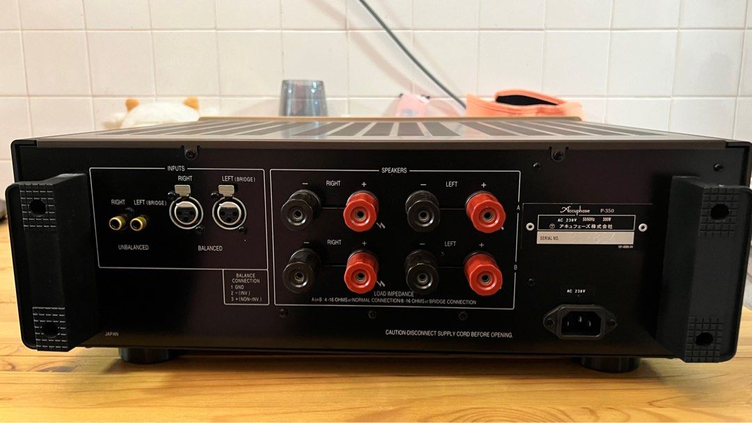 WTS Accuphase P-350 Power Amp 150W, Audio, Soundbars, Speakers ...