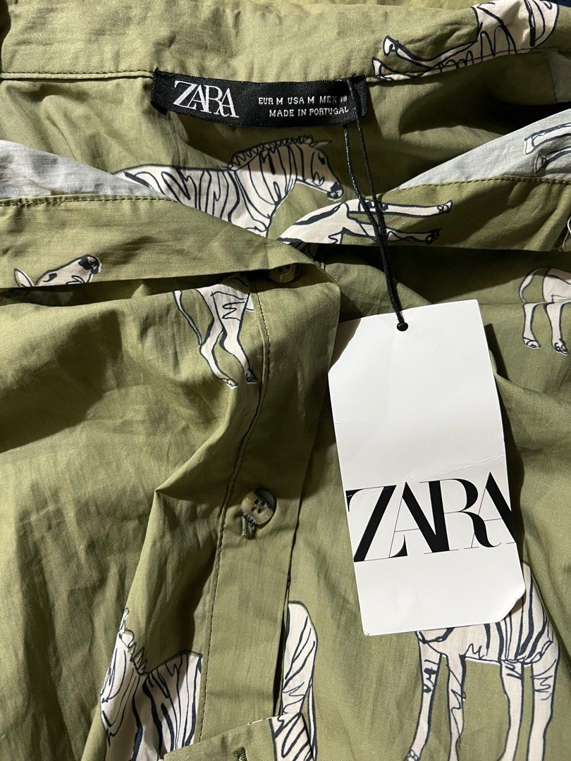 Zara Safari maxi Dress, Women's Fashion, Dresses & Sets, Dresses on ...
