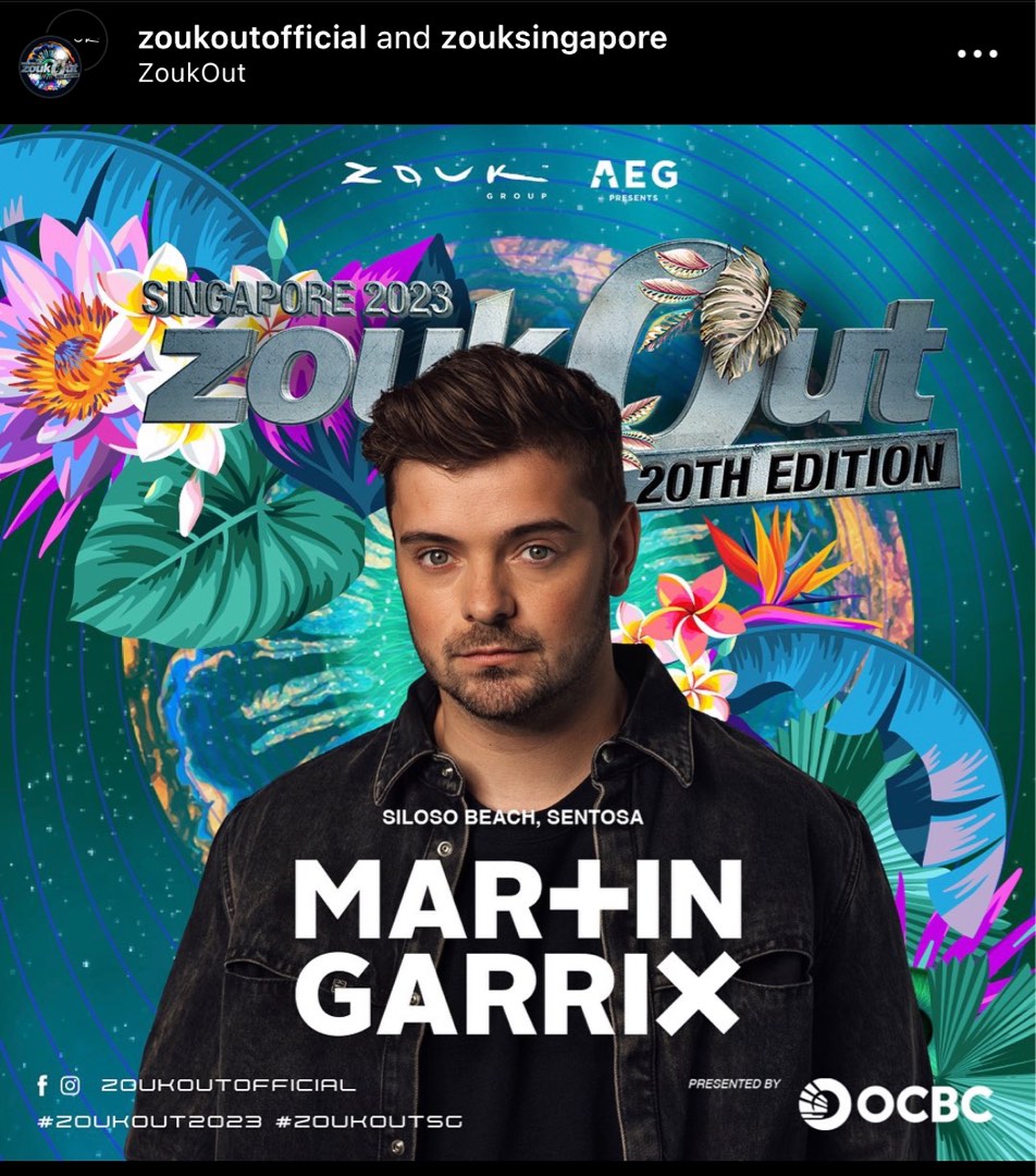 Zoukout 2023 Day 2, Tickets & Vouchers, Event Tickets on Carousell