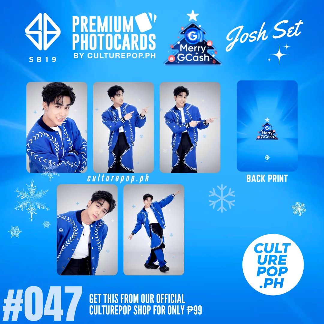 #047 SB19 Merry GCash Premium Photocards (Unofficial), Hobbies & Toys ...