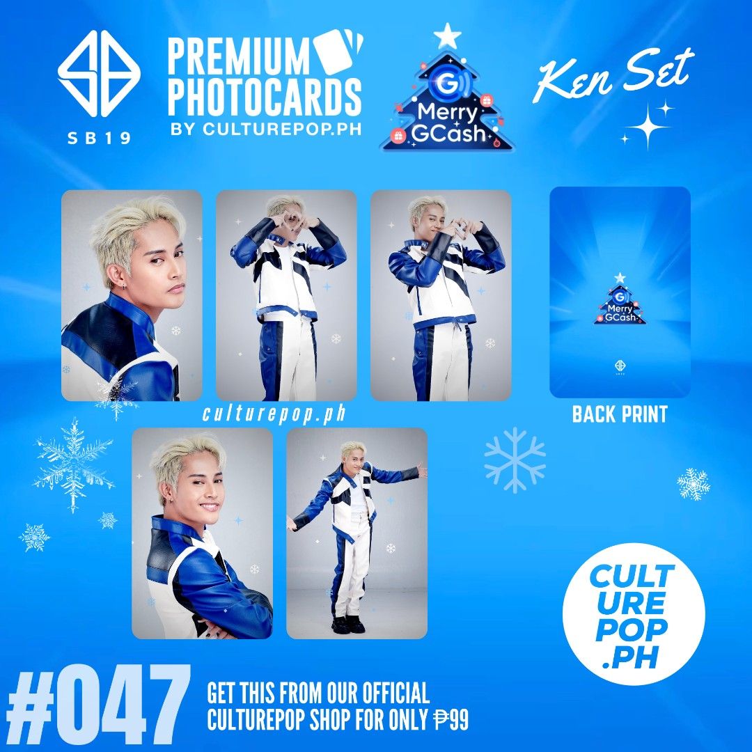 #047 SB19 Merry GCash Premium Photocards (Unofficial), Hobbies & Toys ...