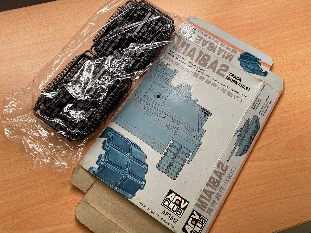 1/35 AFV M1 Abrams Track Link (Individual Workable), Nt Tamiya Meng ...