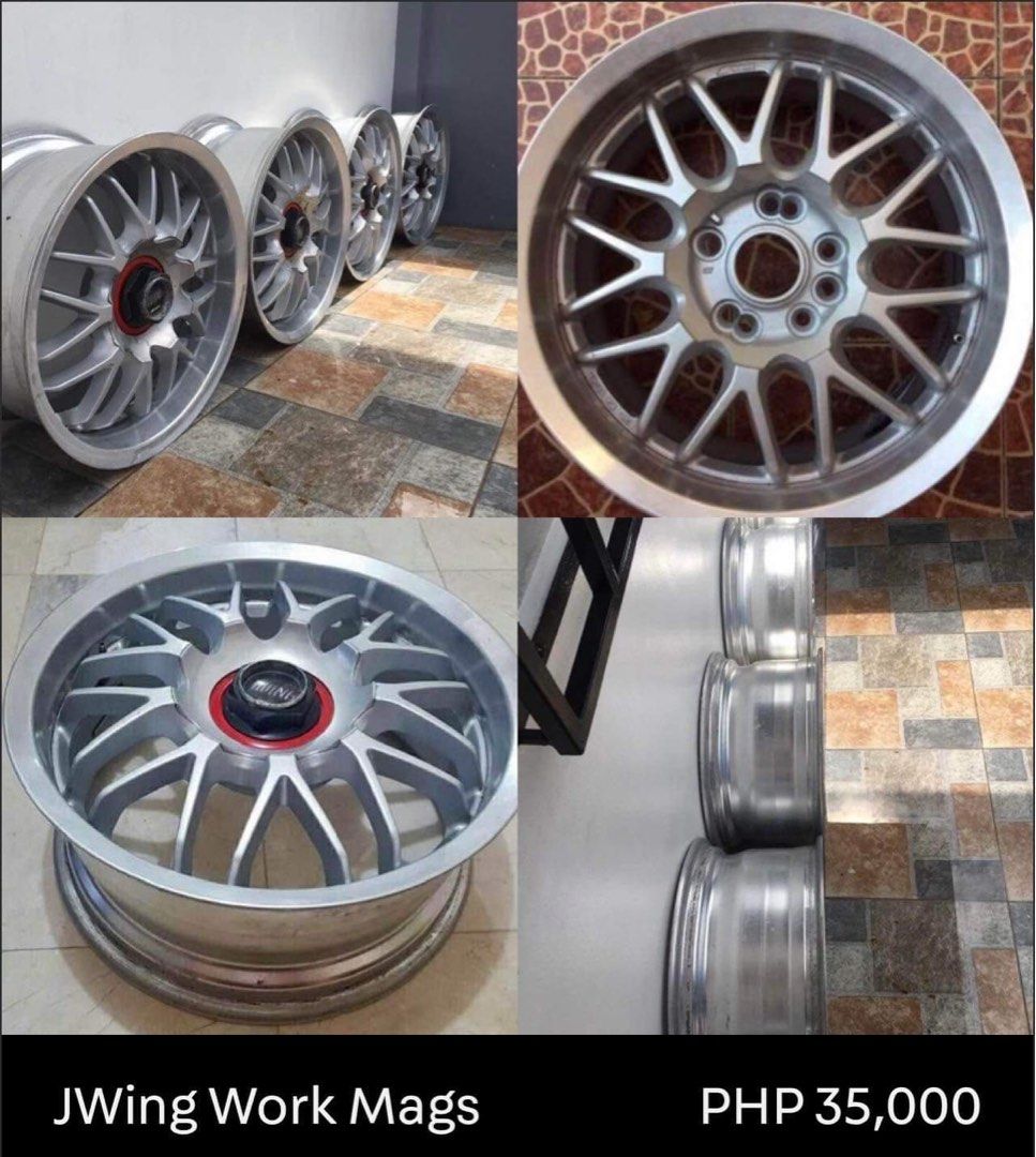 16s Mags, Car Parts & Accessories, Mags and Tires on Carousell