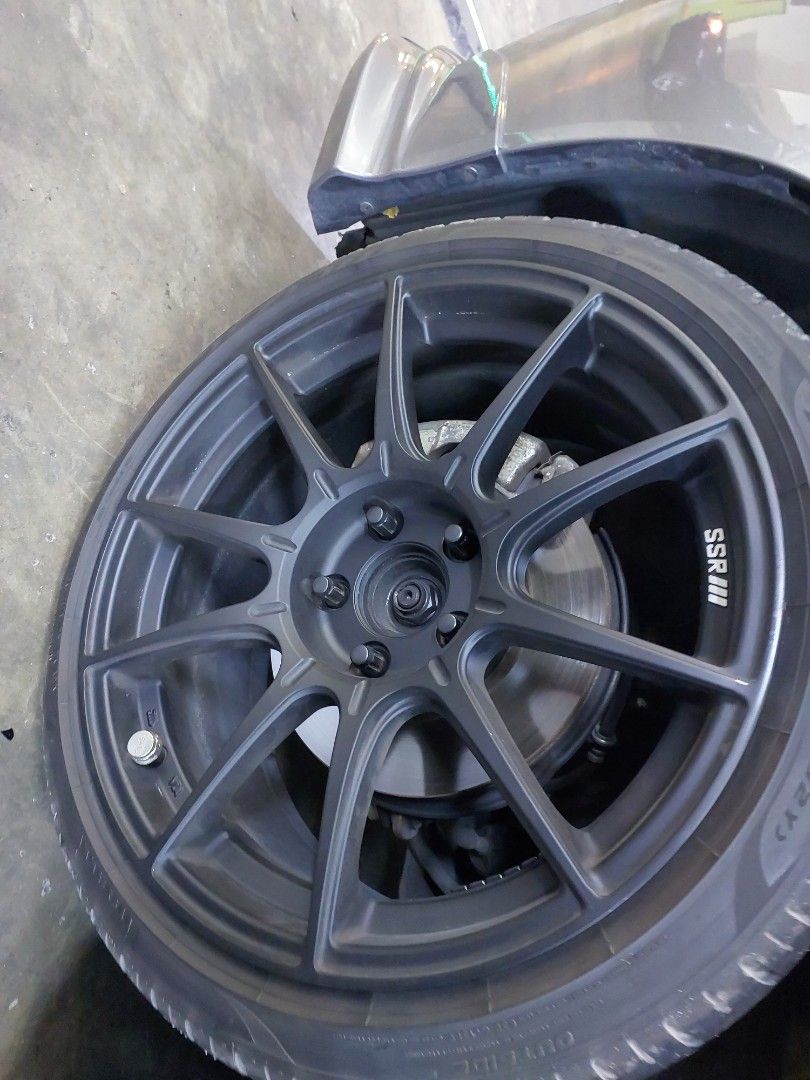 18 inch rims Japan SSR GTX01 114.3, Car Accessories, Tyres & Rims on ...