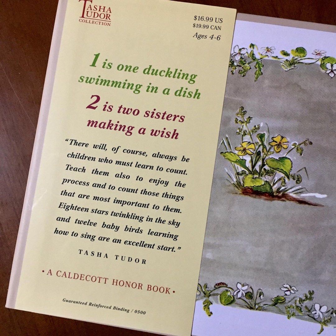 1 Is One by Tasha Tudor (Caldecott Honor Book / Counting / Children’s ...