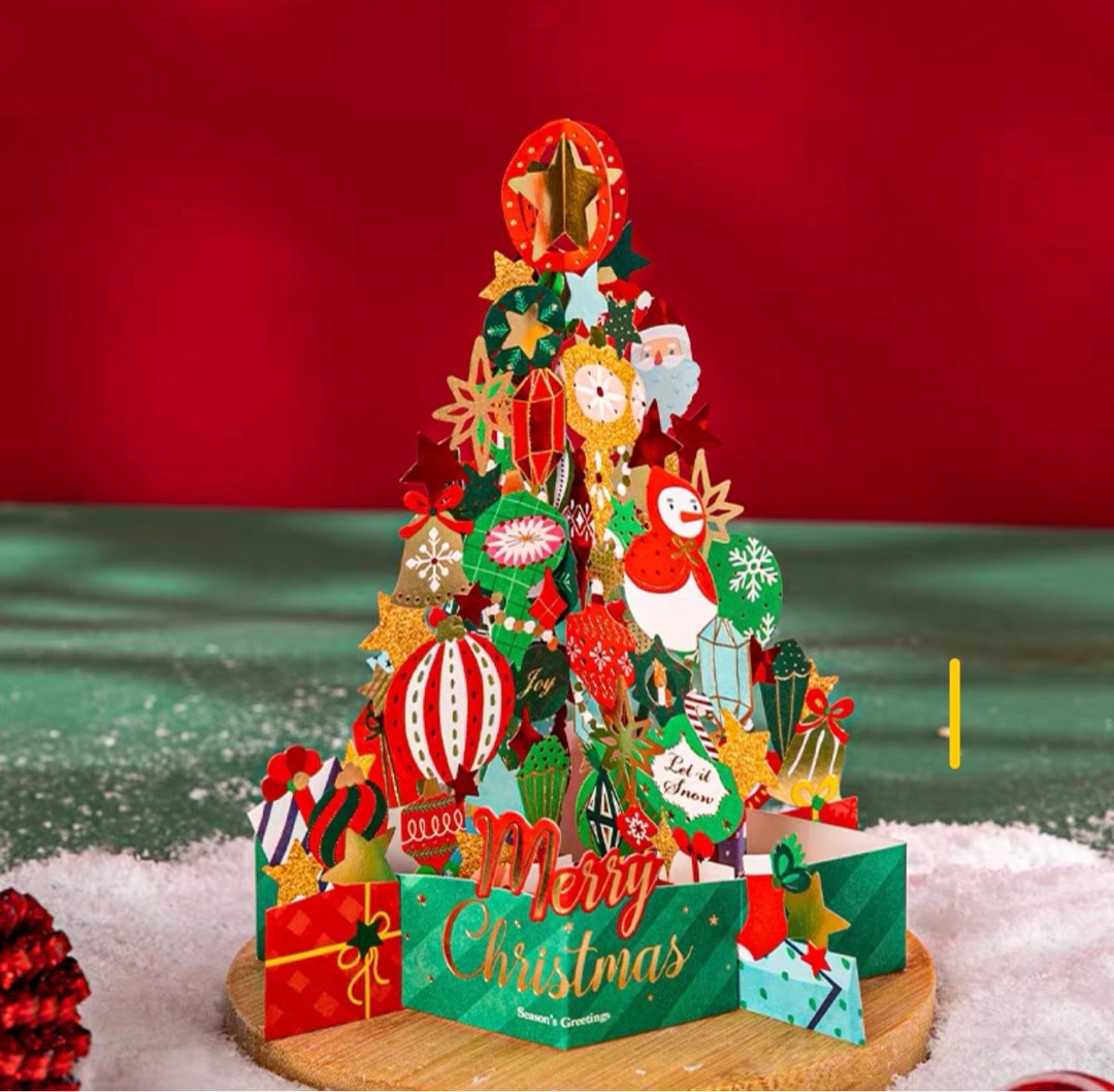 3D Christmas cards, Hobbies & Toys, Stationery & Craft, Other ...