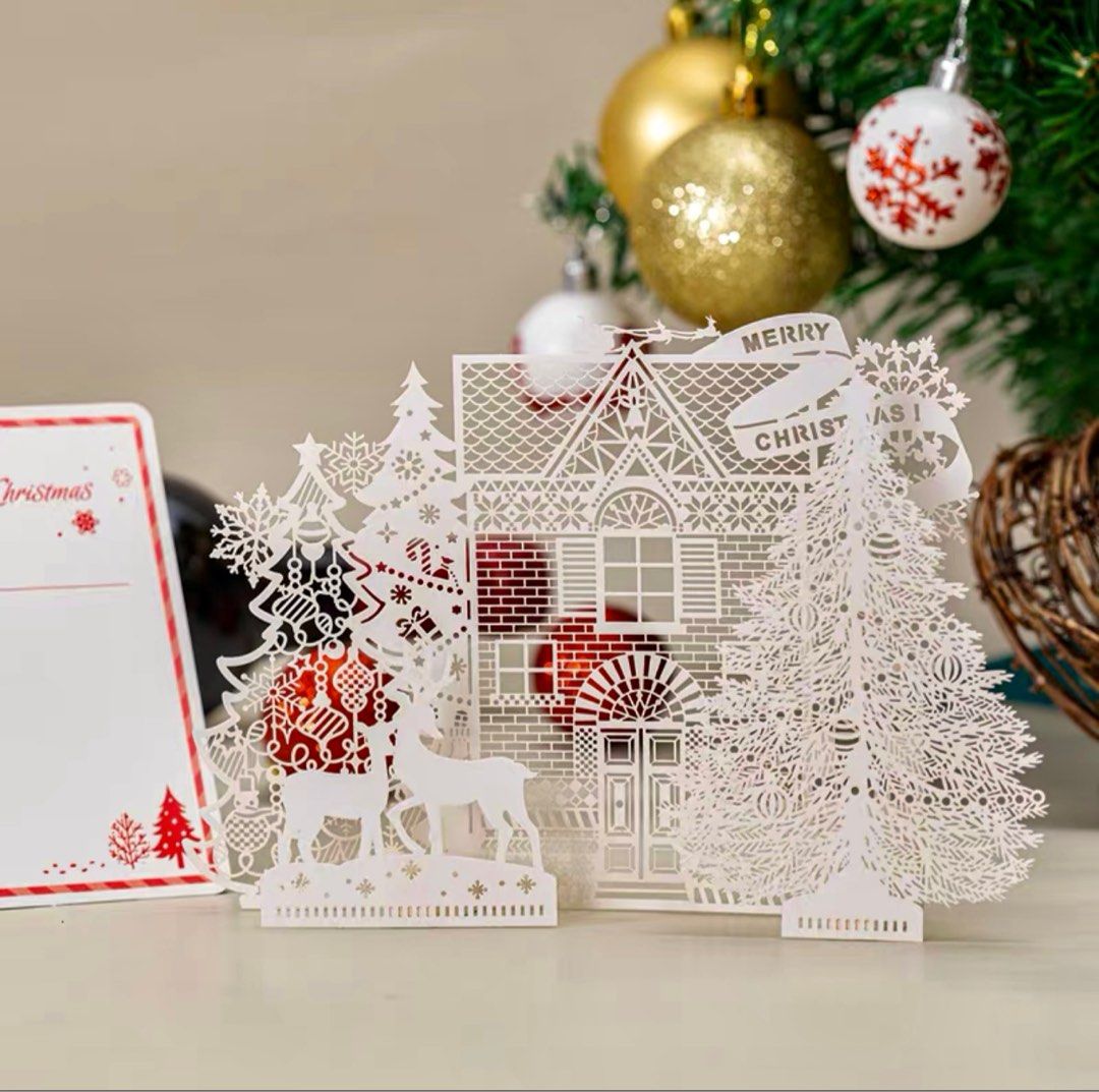 3D Christmas cards, Hobbies & Toys, Stationery & Craft, Other ...