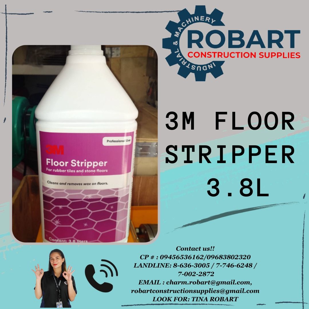 3M Floor Stripper 3.8L, Commercial & Industrial, Construction ...