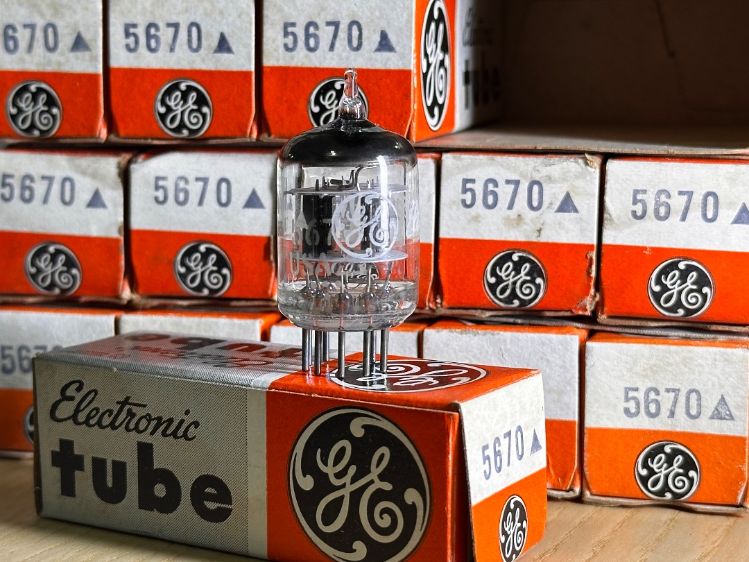 5670 Vacuum Tubes GE NIB NOS, TV & Home Appliances, TV & Entertainment ...
