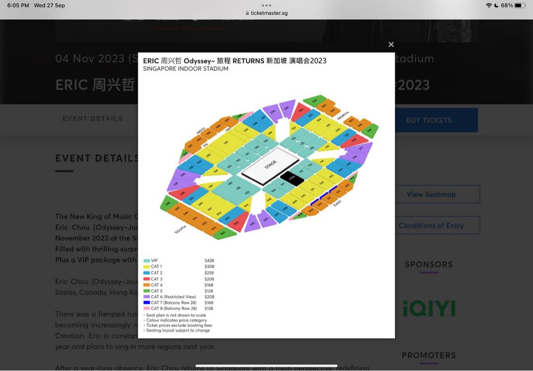 5 NOV ERIC CHOU, Hobbies & Toys, Memorabilia & Collectibles, Fan ...