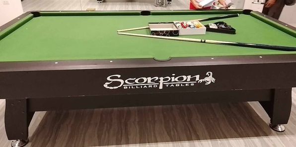 5X9FT SCORPION MDF BILLIARD TABLE, Sports Equipment, Sports & Games ...