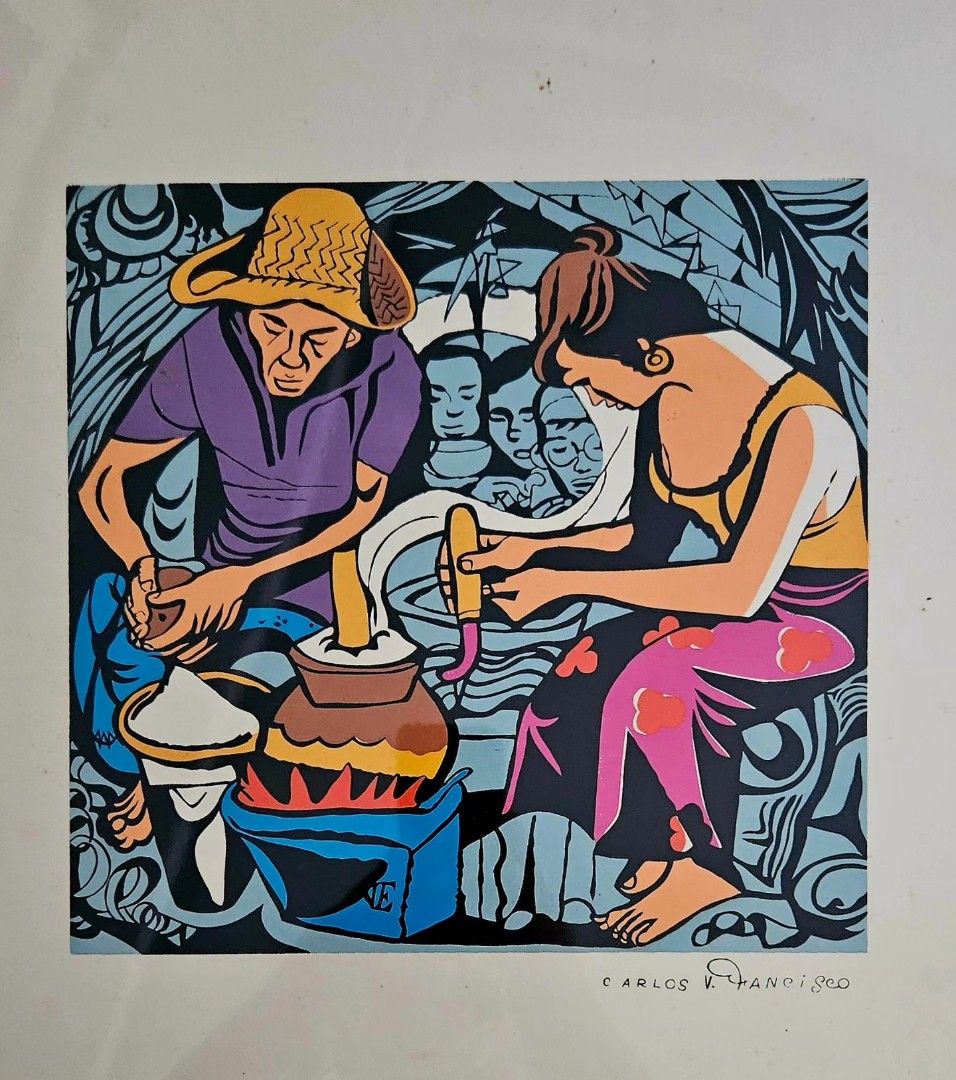 70's Botong Francisco Serigraph Prints, Hobbies & Toys, Stationary ...