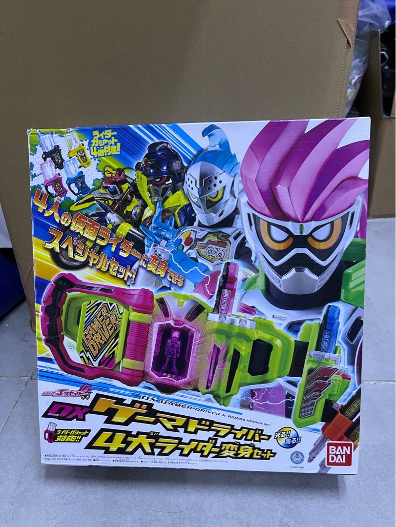 幪面超人 假面騎士 EXAID 變身腰帶 連 3卡帶 劍 槍 電單車 必殺槽, 興趣及遊戲, 玩具 & 遊戲類 - Carousell