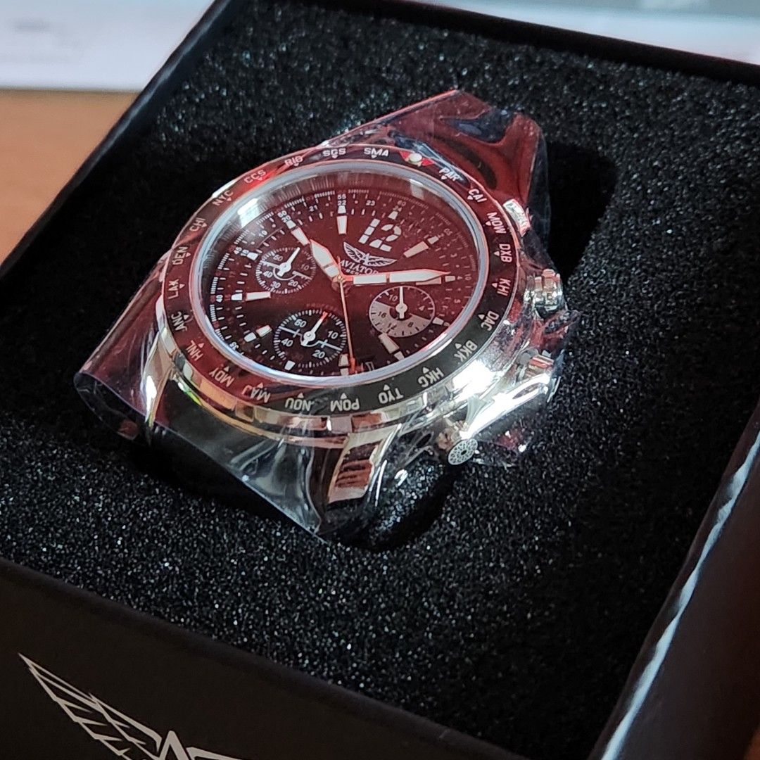 Aviator F-Series Chronograph Watch, Luxury, Watches on Carousell