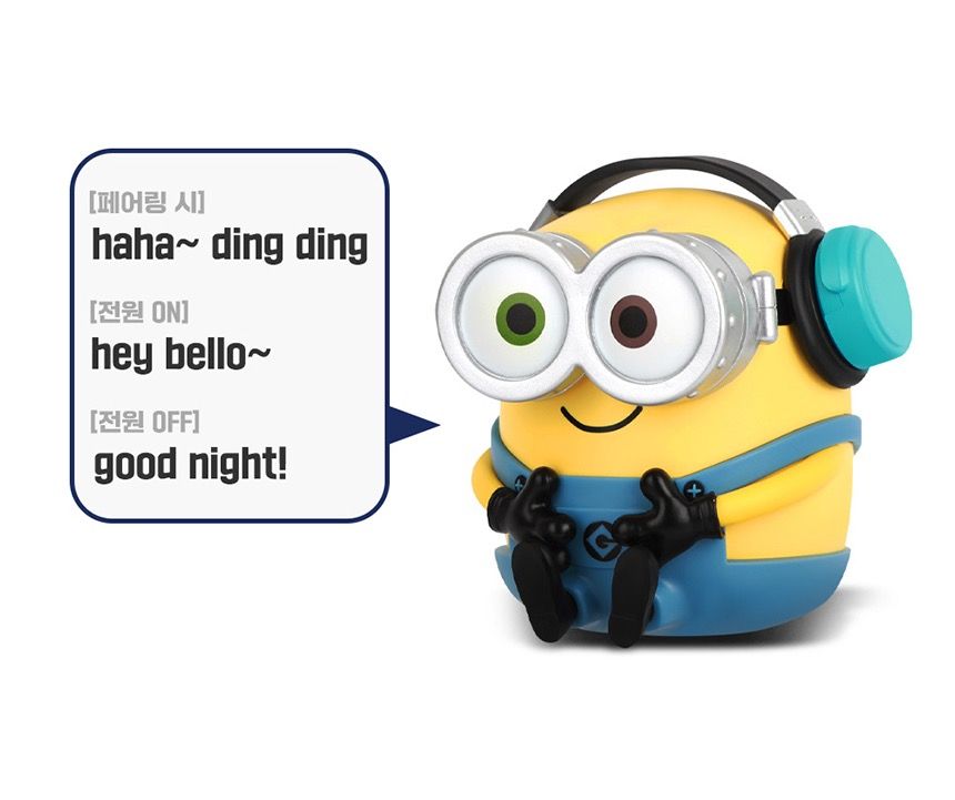 🆕 #minions代購 KR🇰🇷 📦預購 韓國代購 Minions 迷你兵團 BOB Wireless Bluetooth 藍牙喇叭, 音響 ...