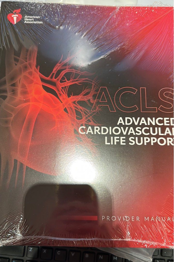 ACLS 書最新版本 全新未拆袋 Advanced Cardiovascular Life Support, 興趣及遊戲, 書本 & 文具 ...
