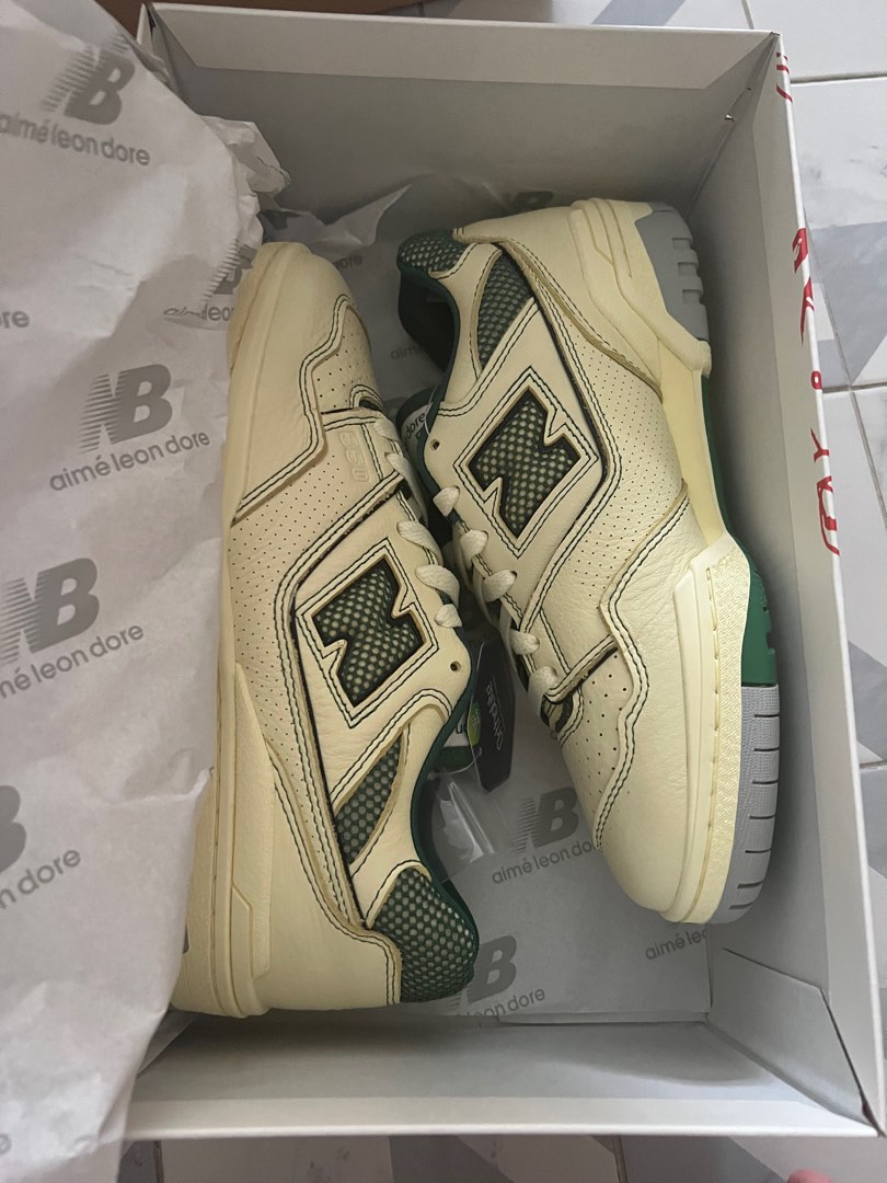 Aime Leon Dore (ALD) x New Balance 550 Oxford Green (US8), Men's ...