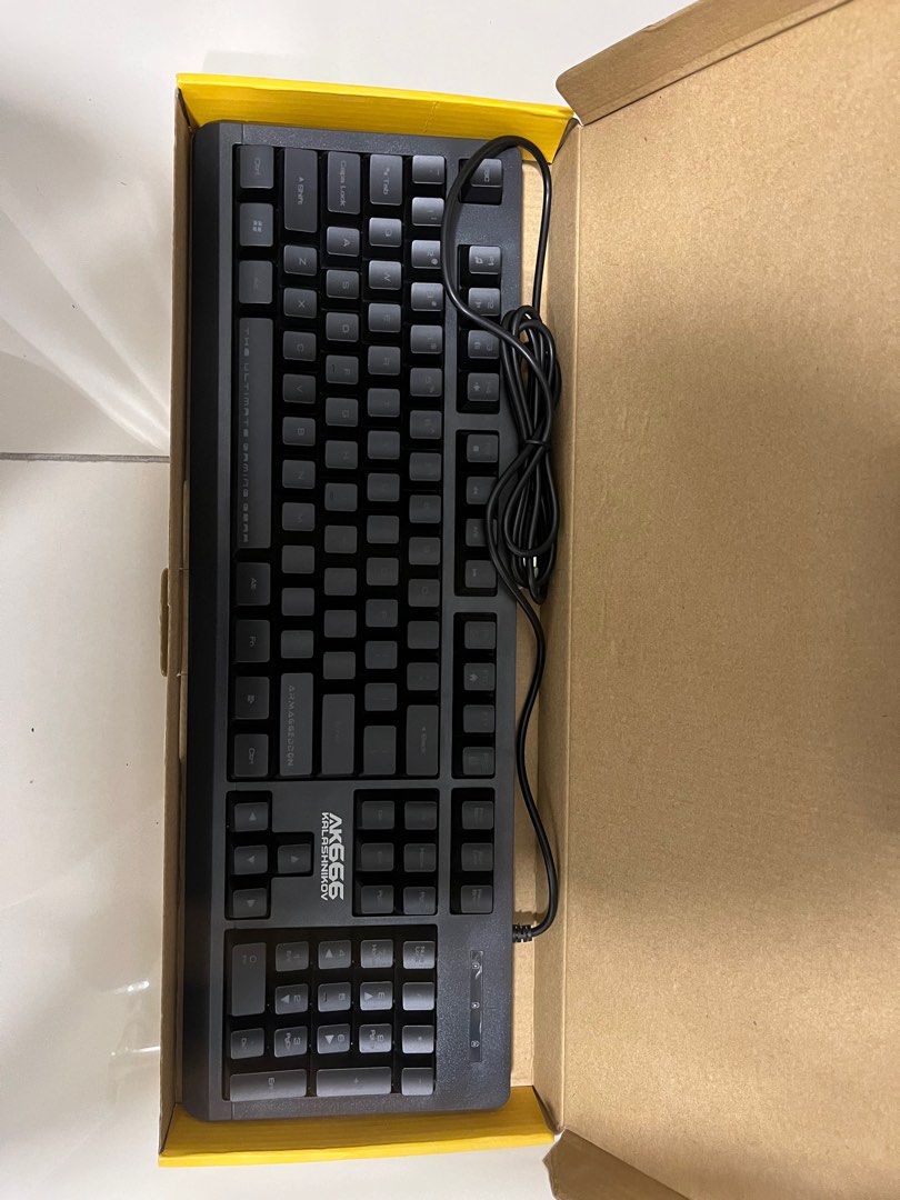 AK666 Kalashnikov Keyboard, Computers & Tech, Parts & Accessories ...