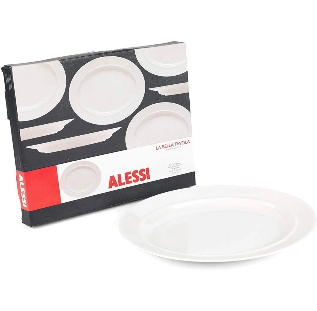 Alessi la bella tavola - 1 large serving plate , 2 bowls and 4 piece ...