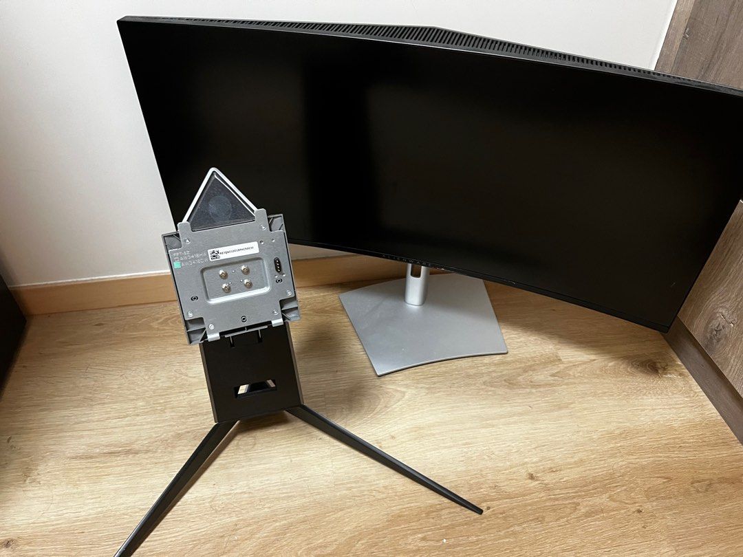 Alienware AW3418dw, 電腦＆科技, 電腦周邊及配件, 電子屏幕 - Carousell