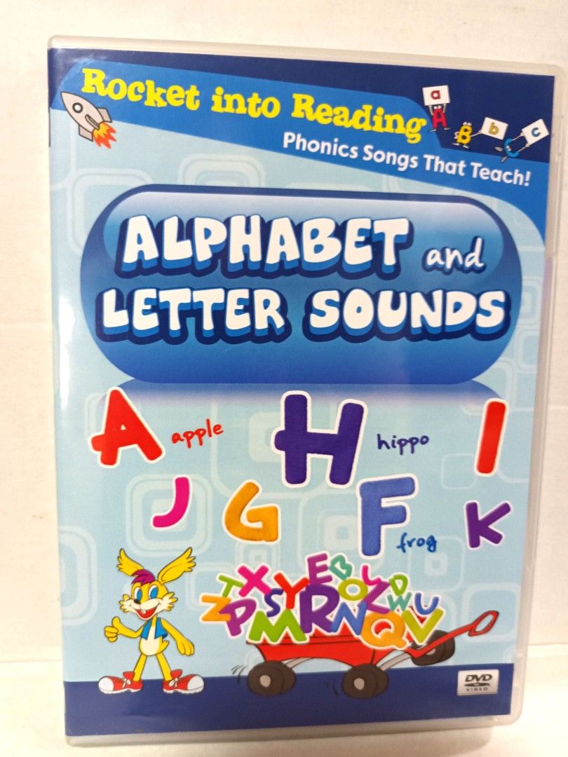 ALPHABET and LETTER SOUNDS Dvd, Hobbies & Toys, Music & Media, CDs ...