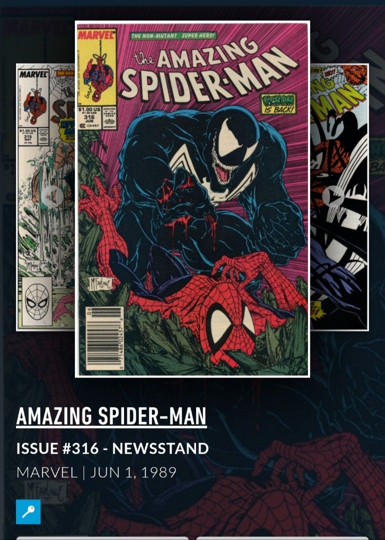 AMAZING SPIDER-MAN #316, Hobbies & Toys, Books & Magazines, Comics ...