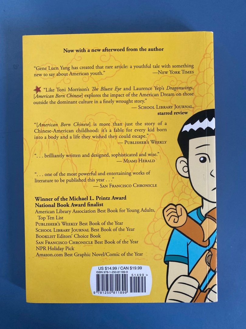 American Born Chinese - Gene Luen Yang, Hobbies & Toys, Books ...