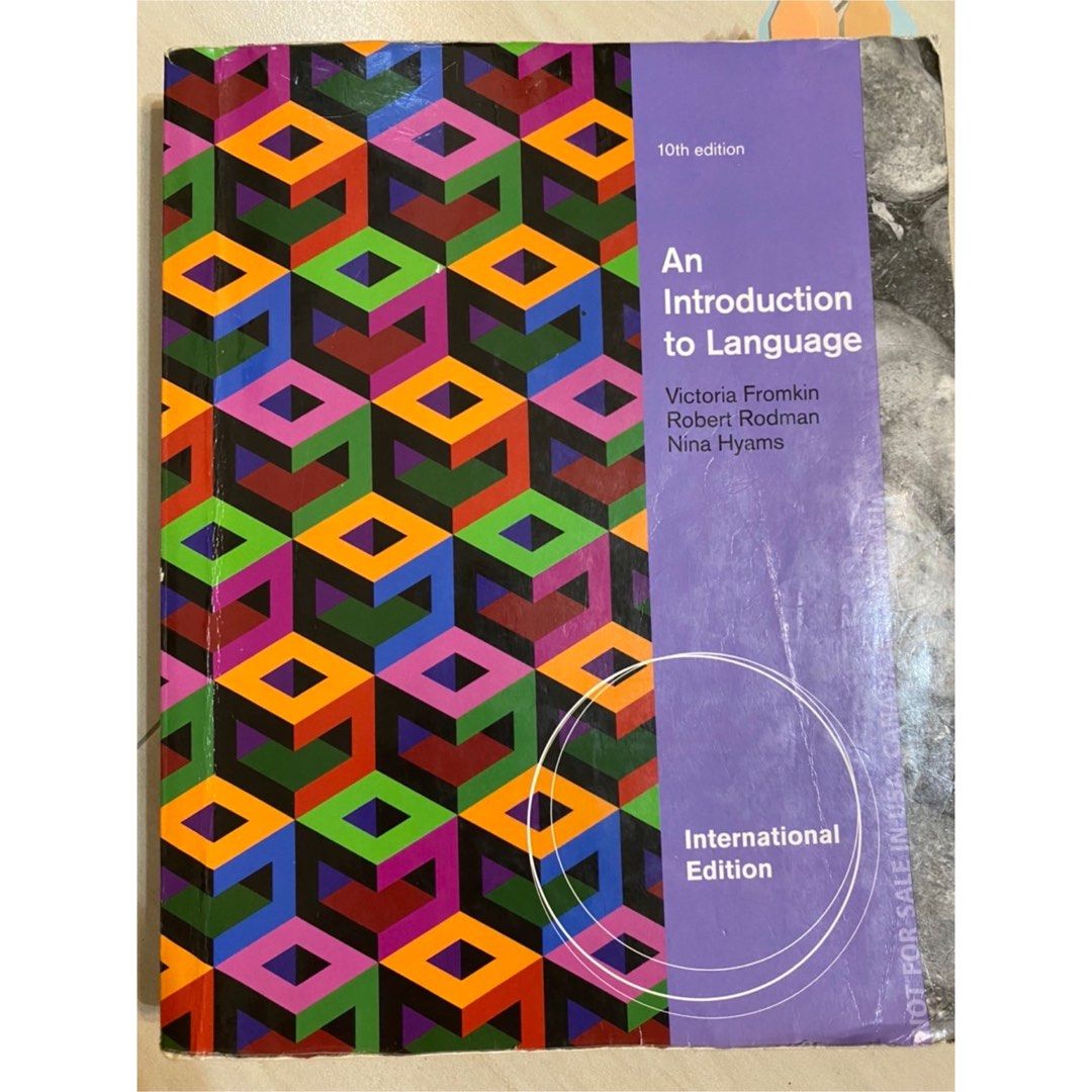 《台中代售》An Introduction to Language｜Victoria Fromkin Robert Rodman Nina ...