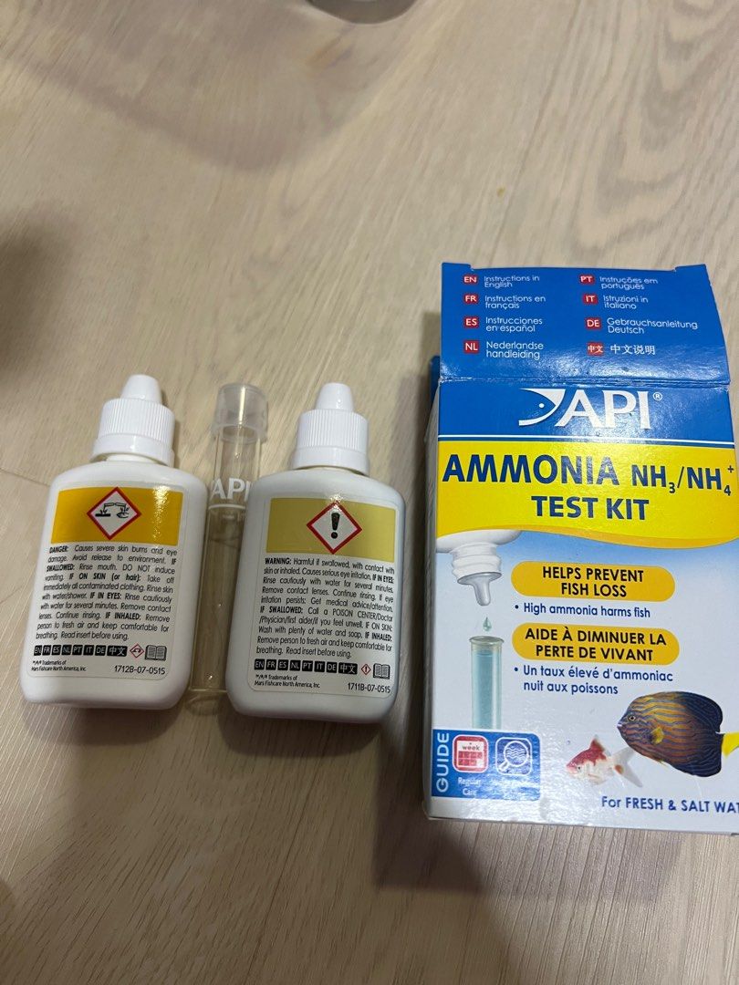 API ammonia test kit api, Pet Supplies, Homes & Other Pet Accessories ...