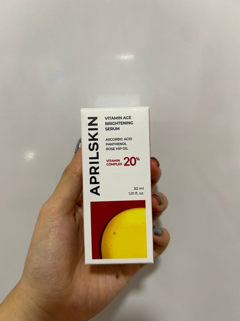 April Skin Vitamin ACE brightening serum 30ml, Beauty & Personal Care ...