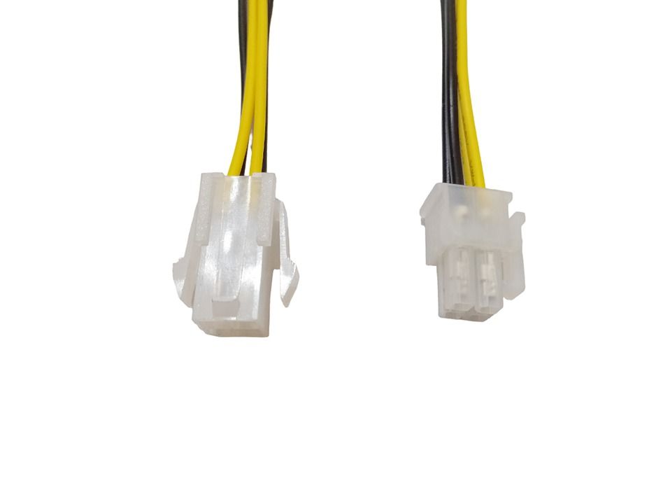 ATX 12V POWER SUPPLY 4-PIN CPU MALE to FEMALE, BEST FOR MOTHERBOARD CPU ...