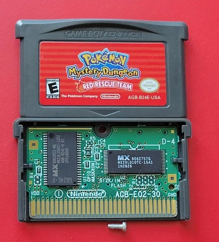 Authentic Pokemon Mystery Dungeon Gameboy Advance Cartridge Game ...