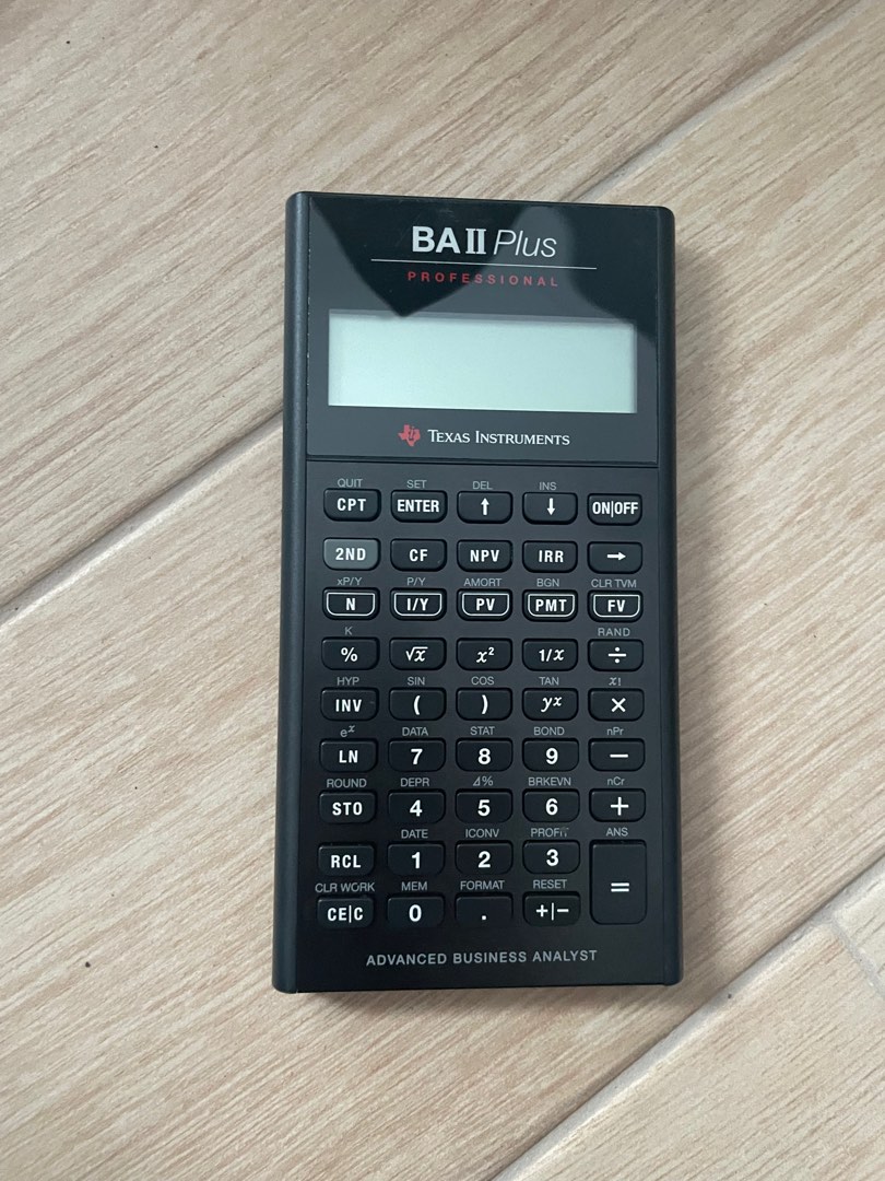 BA II Plus Financial Calculator, Mobile Phones & Gadgets, Other Gadgets ...