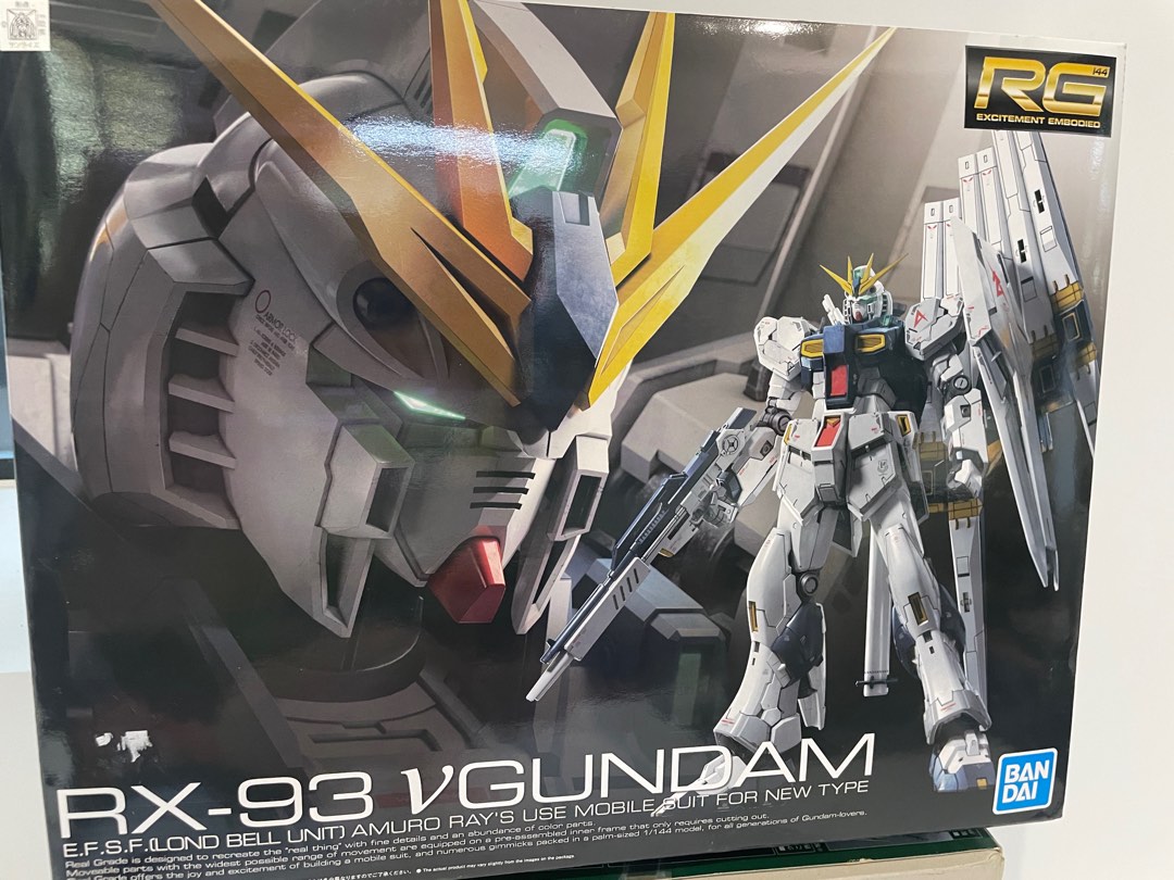Bandai RG RX-93 Vgundam, Everything Else on Carousell