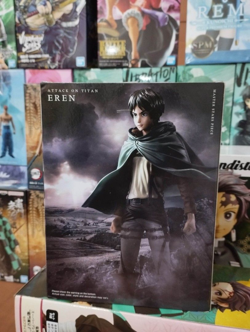 Banpresto MSP Attack On Titan Eren Yeager, Hobbies & Toys, Toys & Games ...