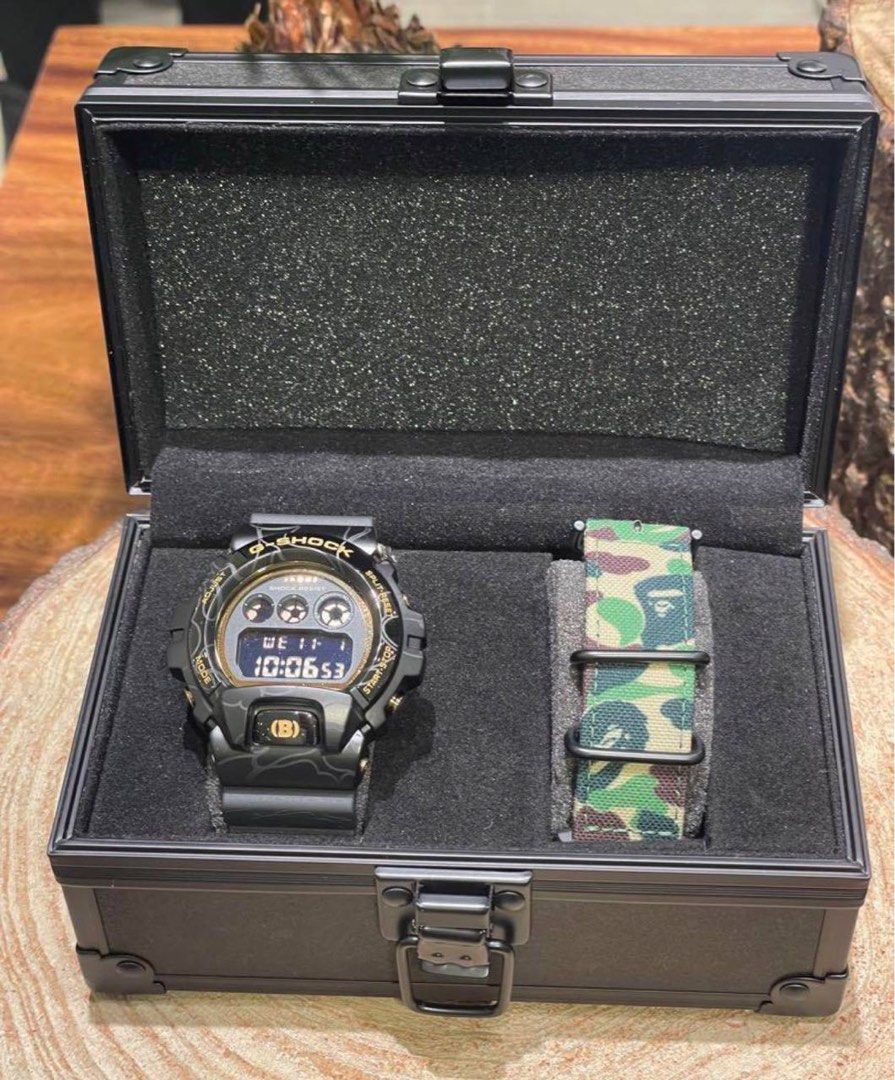 Bape x G-Shock GM-6900 30th Anniversary, Men's Fashion, Watches ...