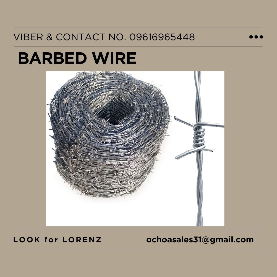 BARBED WIRE, Commercial & Industrial, Construction & Building Materials ...