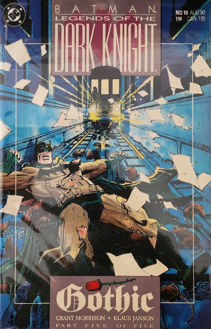 Batman: Legends of the Dark Knight #6-10 ("Gothic" Storyline, Complete ...