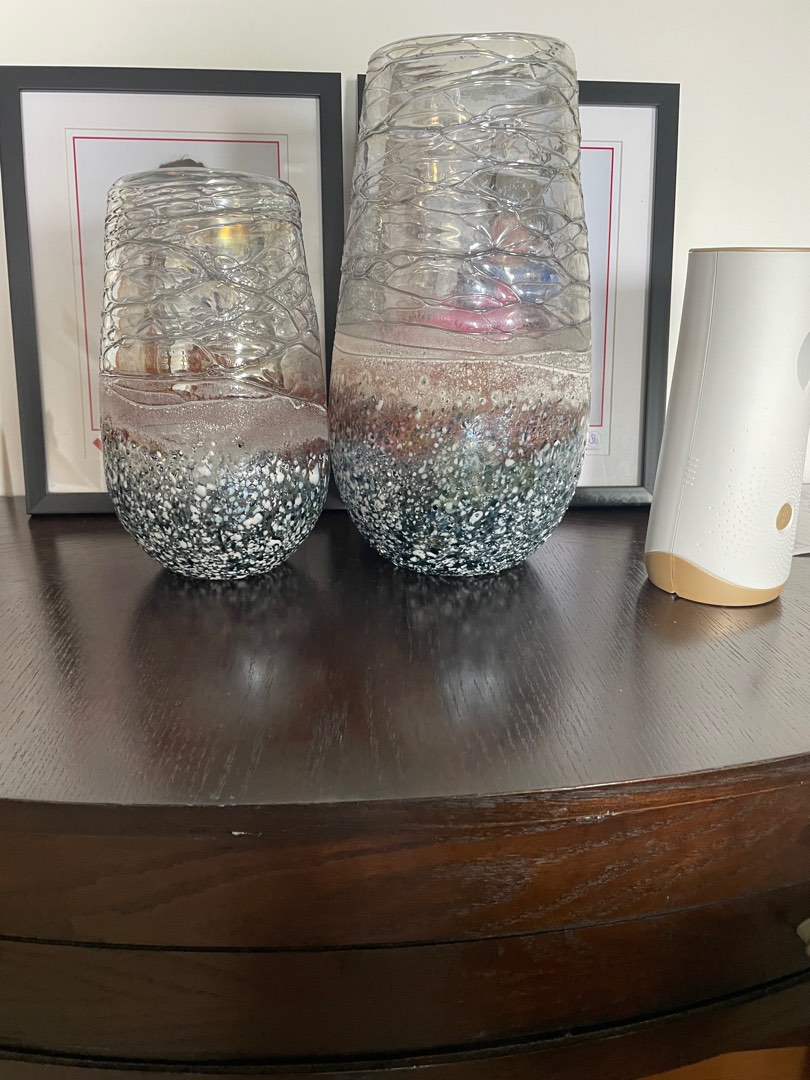 Beach Glass made vase, Furniture & Home Living, Home Decor, Other Home ...