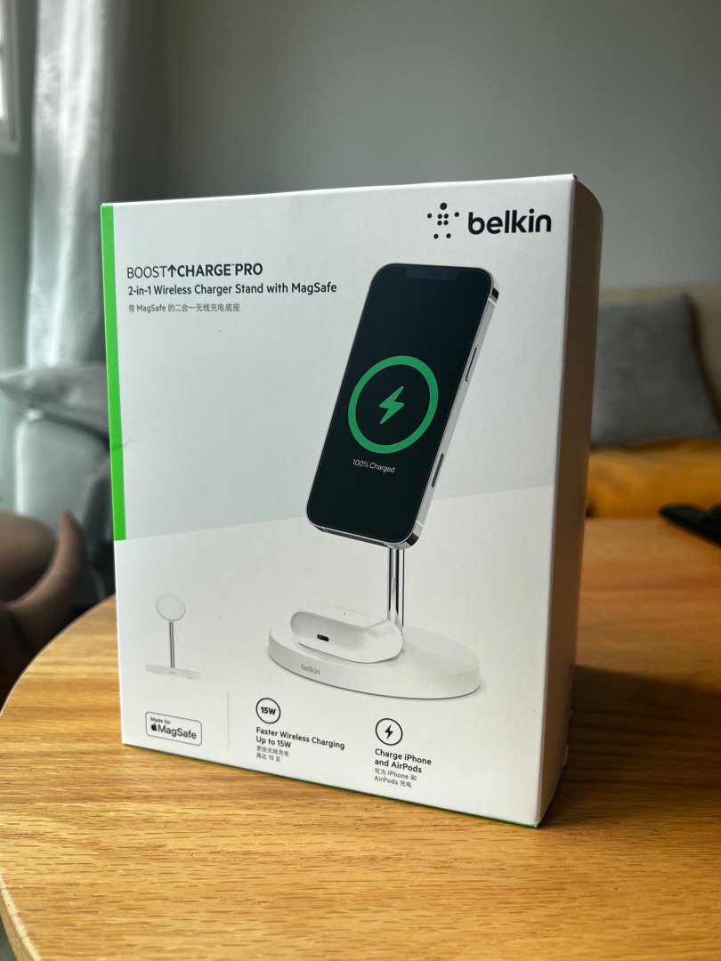 Belkin Boost Charge Pro 2 in 1, Mobile Phones & Gadgets, Mobile ...