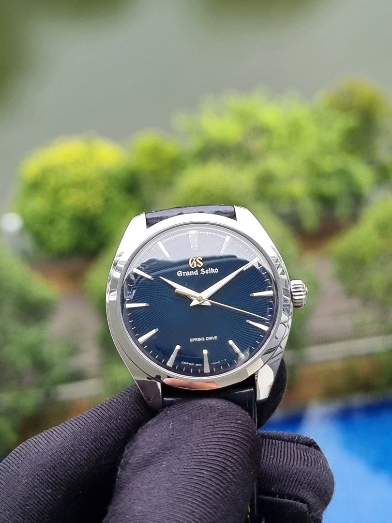 [BNIB 10/23] GRAND SEIKO MIDNIGHT BLUE SBGY017G SBGY017 SBGY 017 17 ...