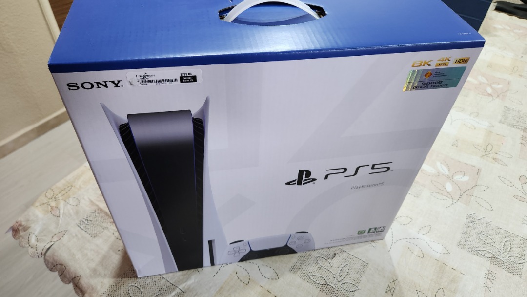 (BNIB) PS5 local unit, Disc+digital, Video Gaming, Video Game Consoles ...