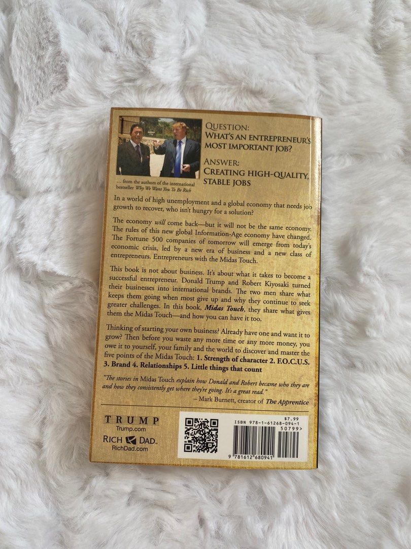 Book: Midas Touch (Self help/Business/Finance), Hobbies & Toys, Books ...