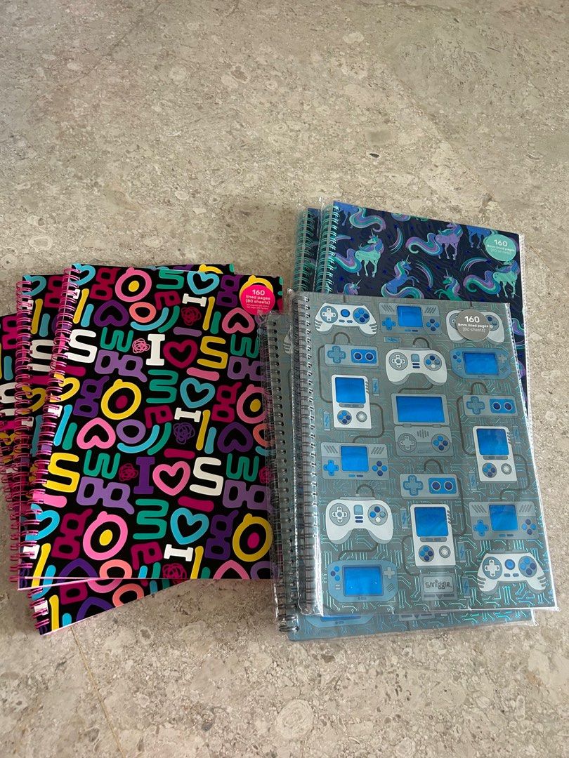 Brand new BN Smiggle Notebook A4, Hobbies & Toys, Stationery & Craft ...