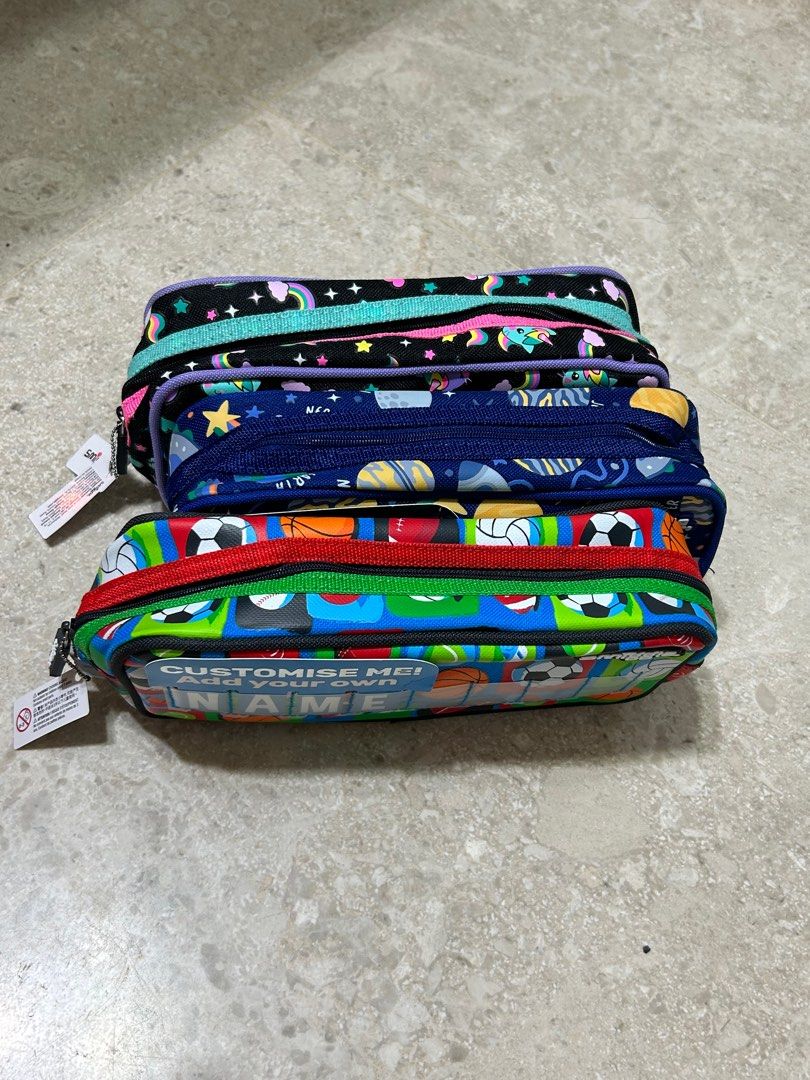 Brand new BN Smiggle Pencil Case name, Hobbies & Toys, Stationery ...